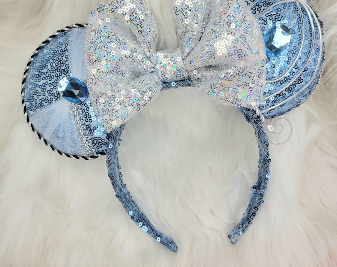 Cinderella Inspired Ears, Princess Ears, Mouse Ears, Princess Mouse ...
