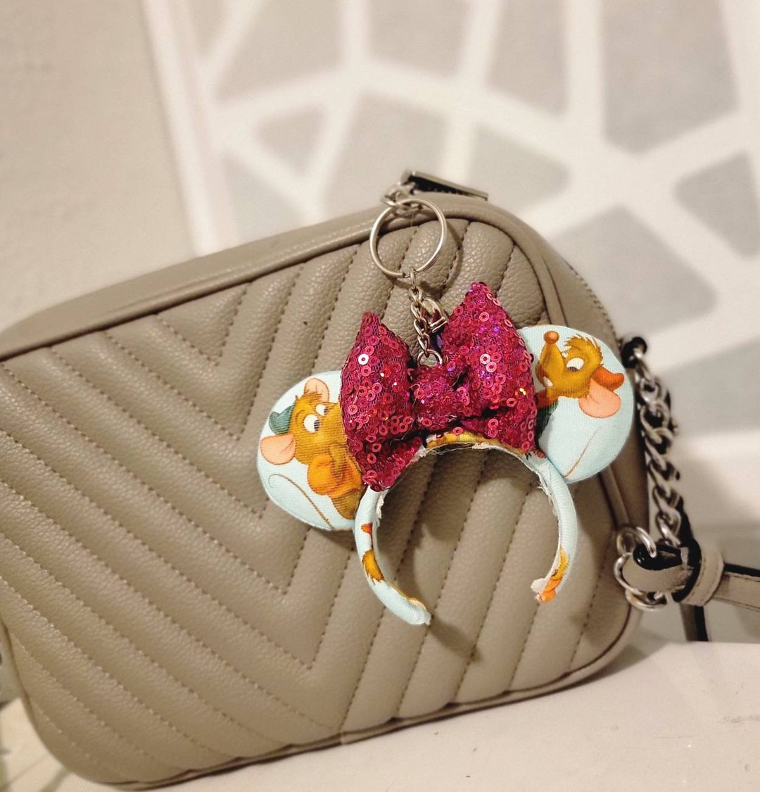 Cinderella Mice Keychains Mini Mouse Ears Keychains - Etsy
