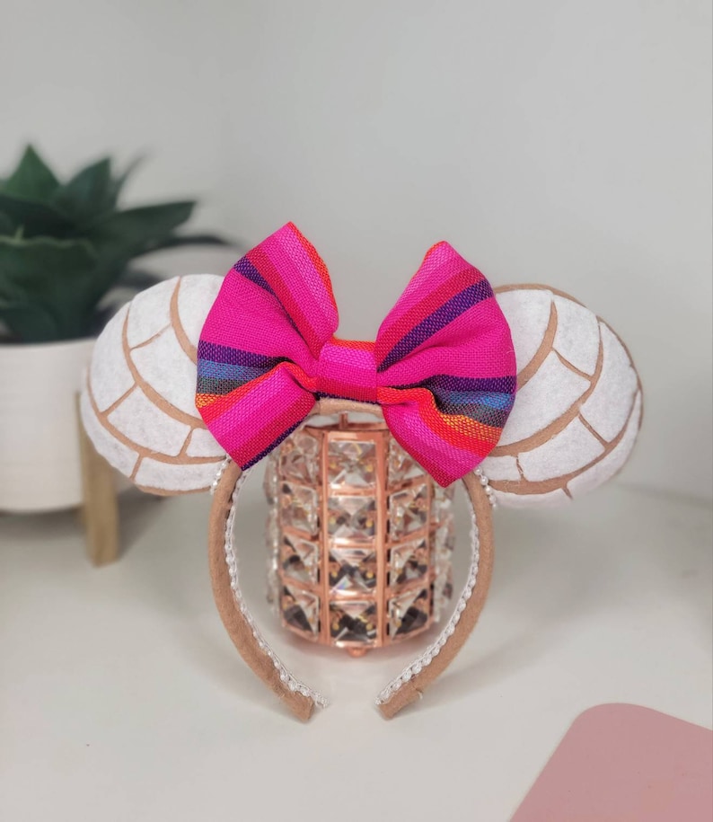 Concha Ears Concha Mouse Ears Conchas Serape Bow Serape - Etsy