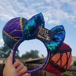 Hocus Pocus Inspired Ears, Mouse Ears, Hocus Pocus, Halloween Ears ...