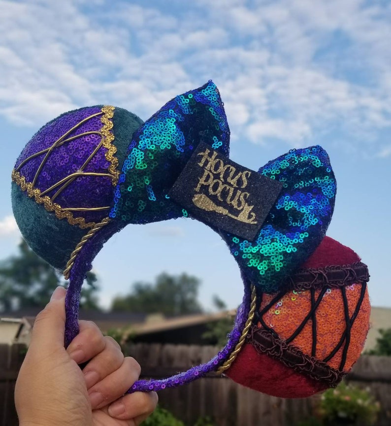Hocus Pocus Inspired Ears Mouse Ears Hocus Pocus Halloween - Etsy