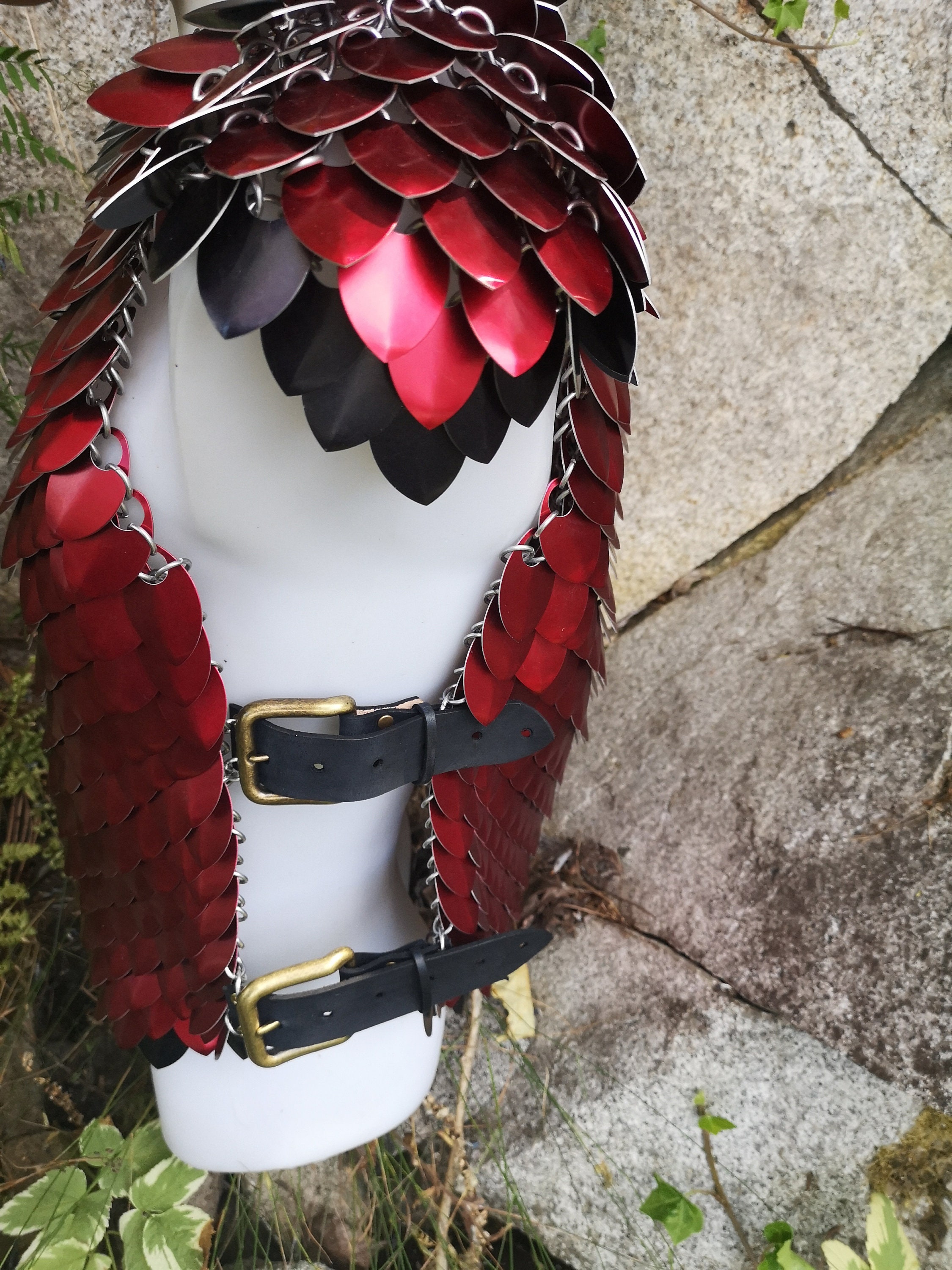 Made-to-order Scalemail Armor Shirt – Extra Large Aluminum Dragon ...