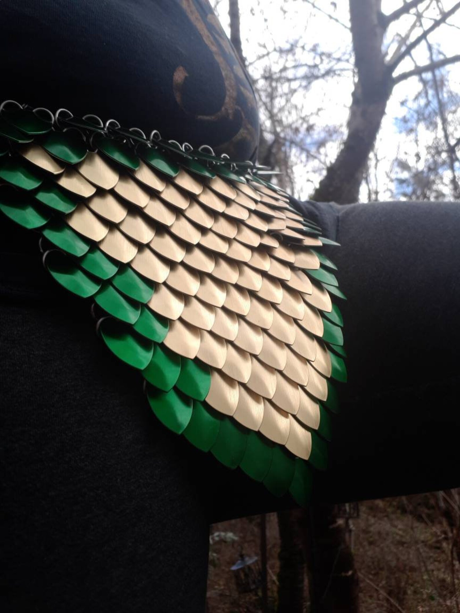 Scalemail Bottom Skirt Loincloth Belt Tanga Tasset - Etsy