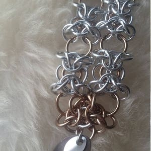 Elven Chainmail Headchain - Chainmaille Headpiece - Orc Weave - One or ...