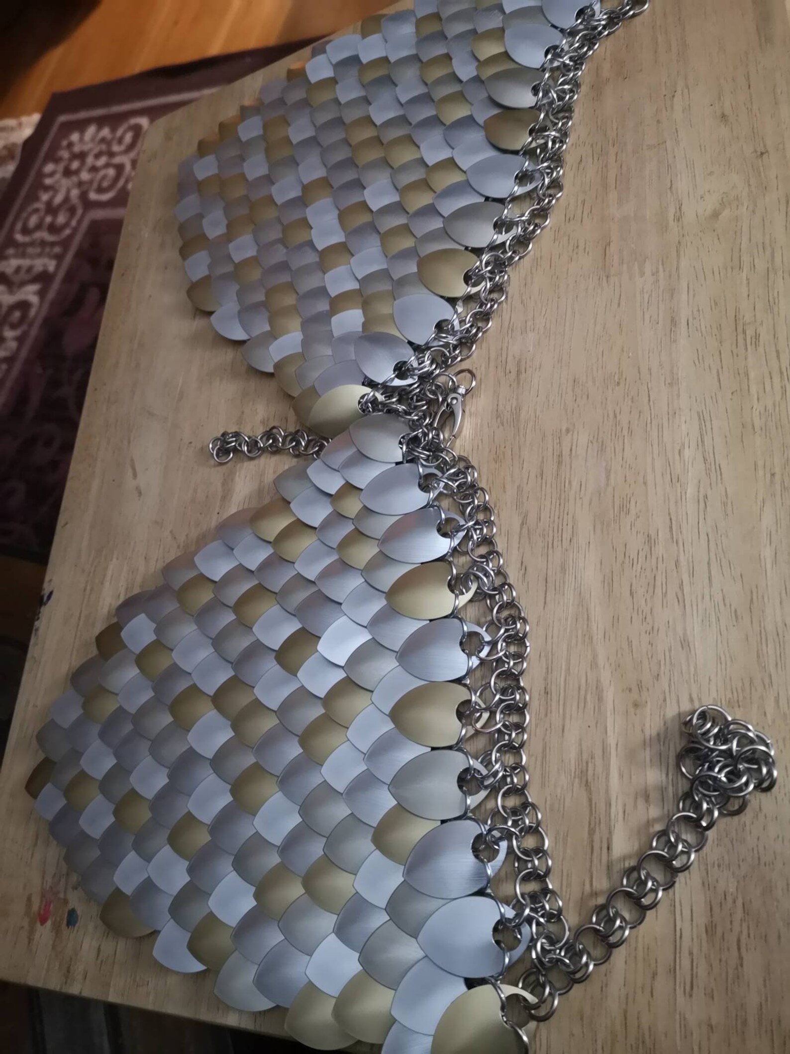 Scalemail Bottom Skirt Loincloth Belt Tanga Tasset - Etsy