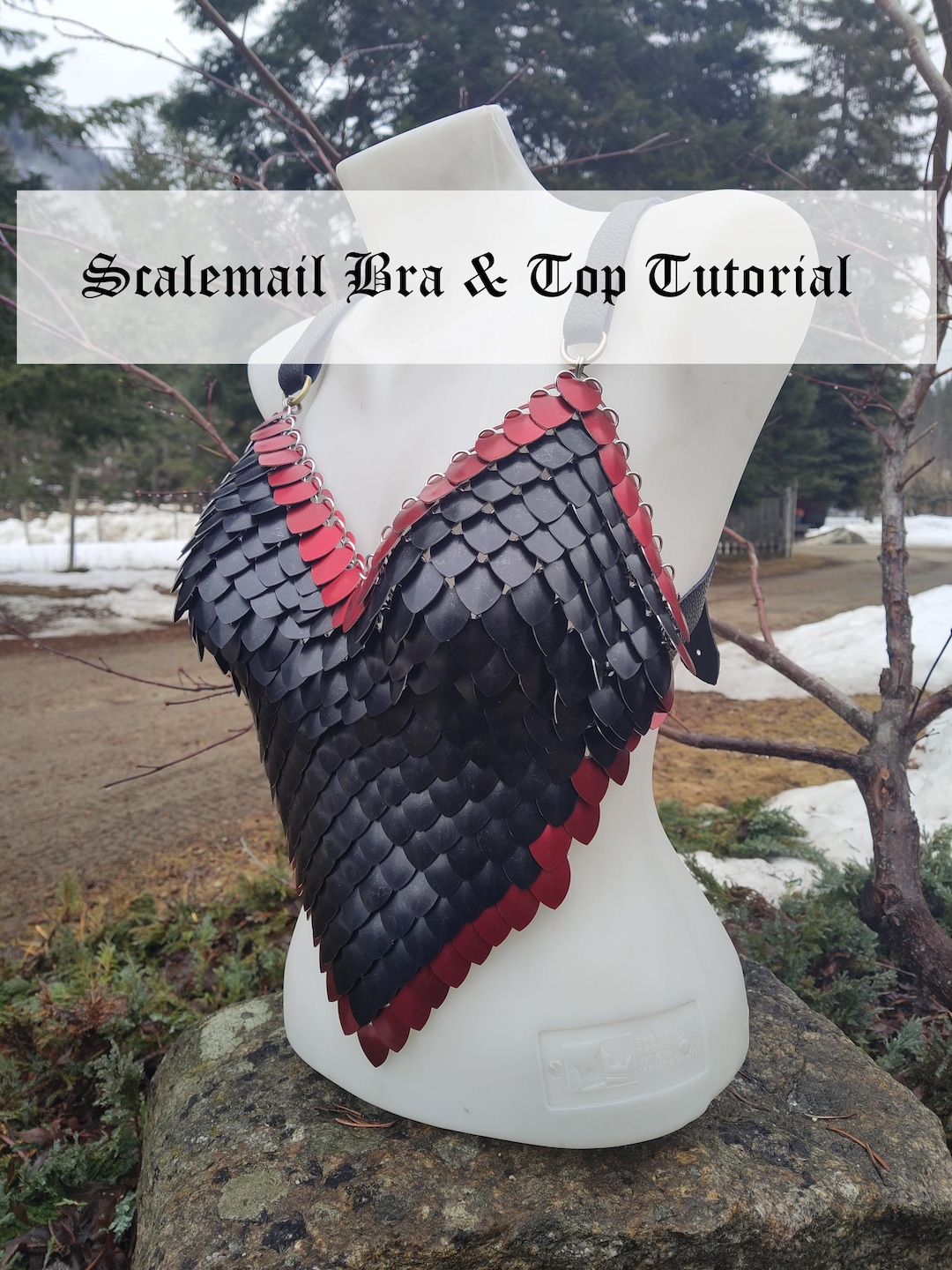 Scalemail Bra Tutorial – DIY Chainmail Top Patterns (digital Download ...