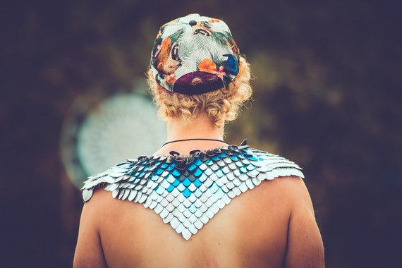 Scalemail Mantle Chain and Scale Mail Adjustable Unisex | Etsy