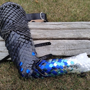 Full Arm Scalemaille and Leather Armor - Scale and Chainmail ...