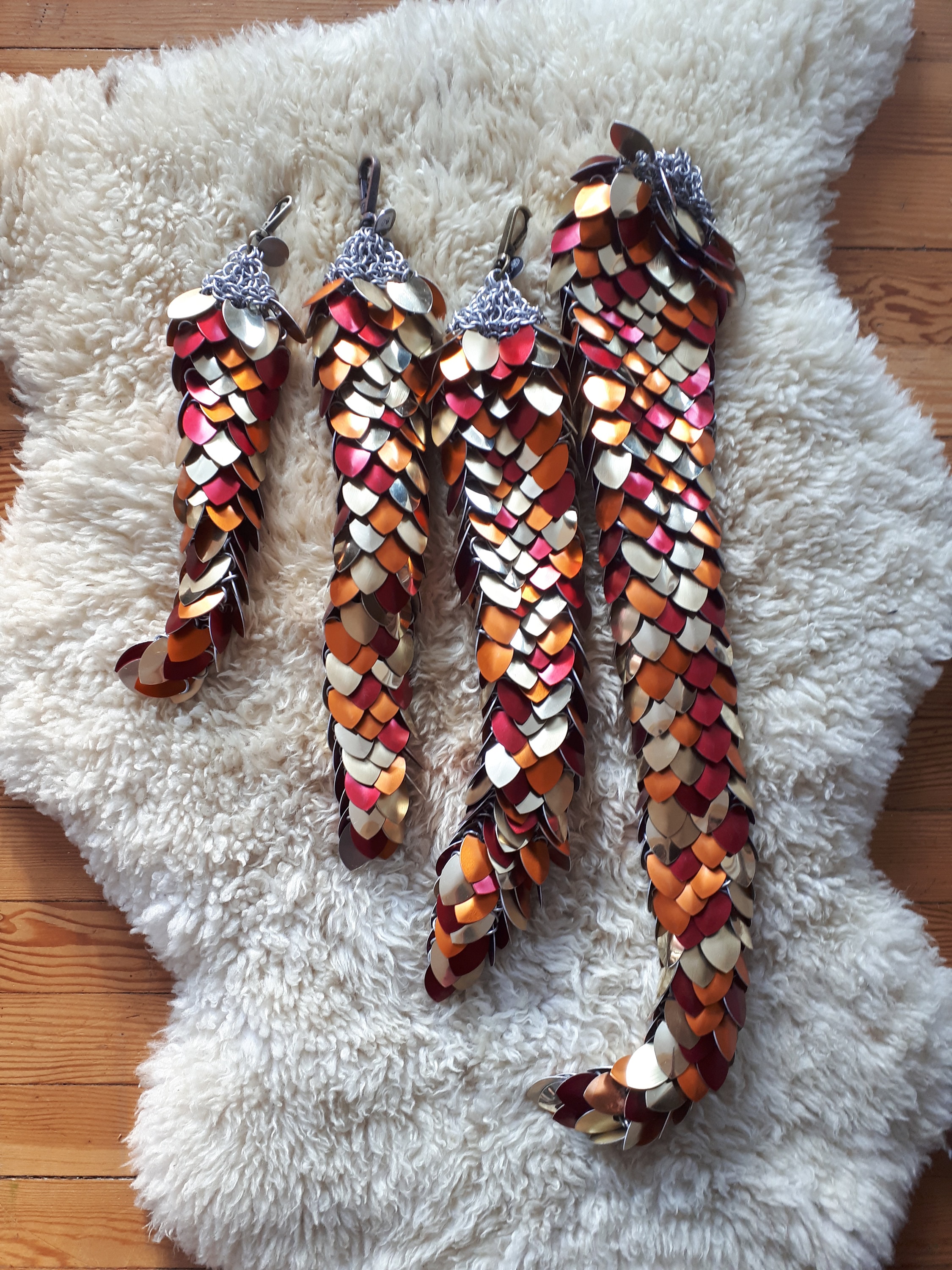 Scalemail Dragon Tail Tutorial - Four Sizes of Tail With Detailed ...