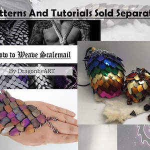 Scalemail Dragon Tail Tutorial - Four Sizes of Tail With Detailed ...