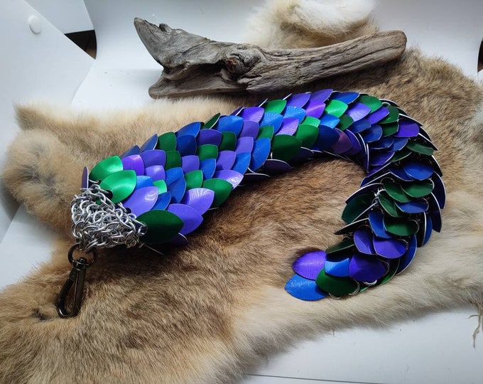 Sea Scalemail Dragon Tail Large Ready to Ship - Etsy