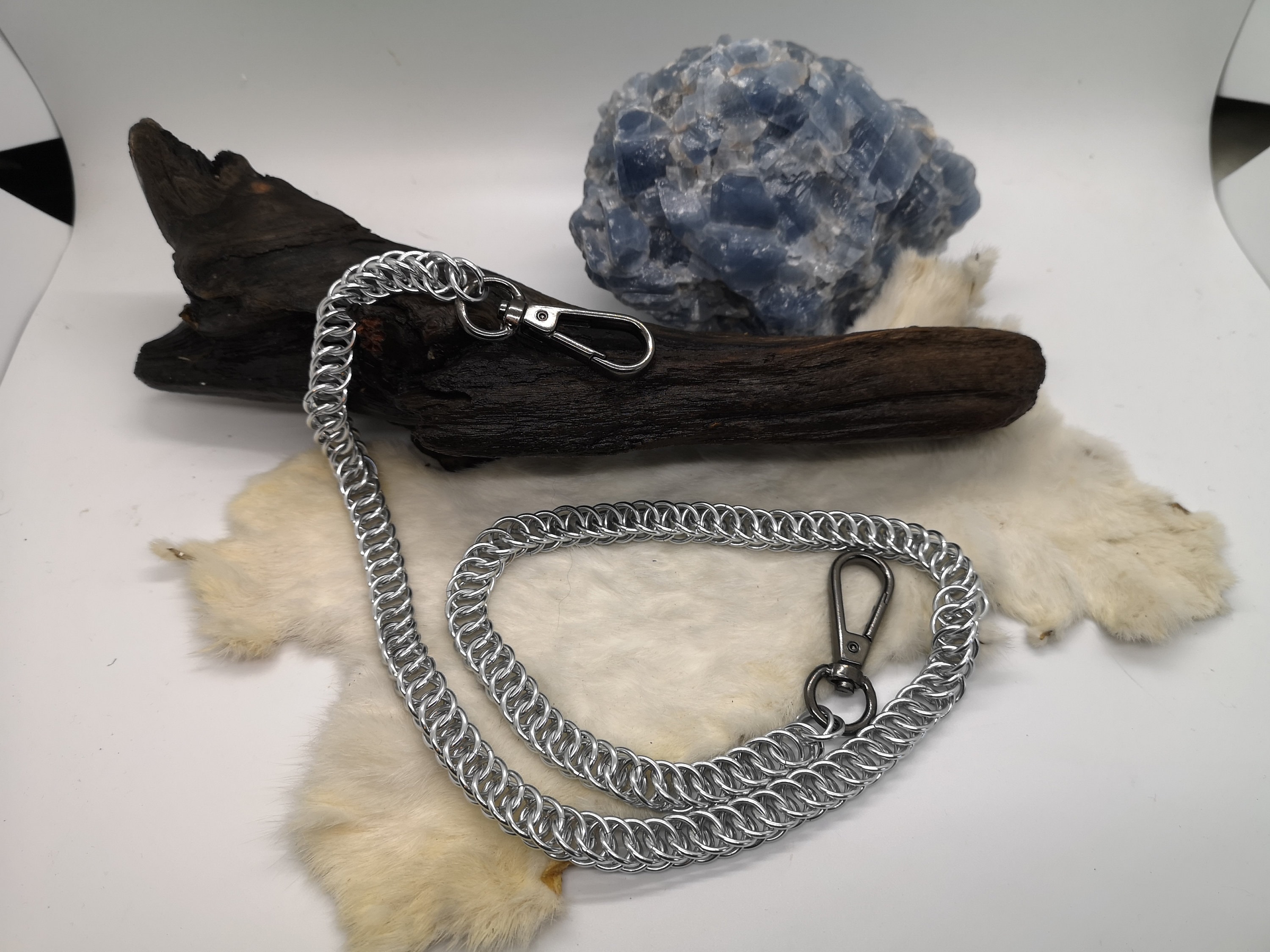 Chainmail Wallet Chain Half Persian Weave Chainmaille Flat - Etsy