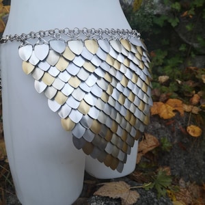 Scalemail Bottom - Skirt, Loincloth, Belt, Tanga, Tasset, Bustle, Hip ...