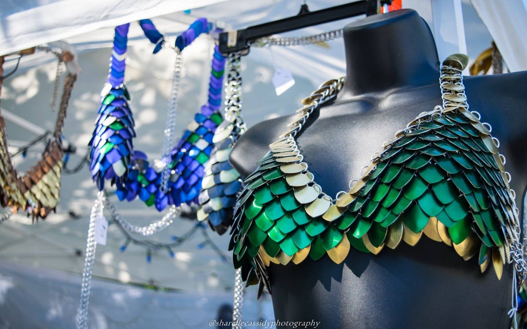 Scalemail Bra - Bikini Top - Boob Armor - Made to Order - Scalemaille ...