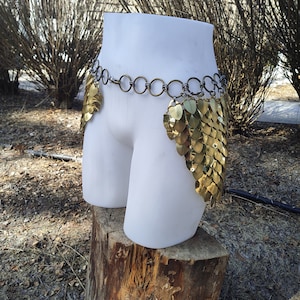 Scalemail Bottom - Skirt, Loincloth, Belt, Tanga, Tasset, Bustle, Hip ...