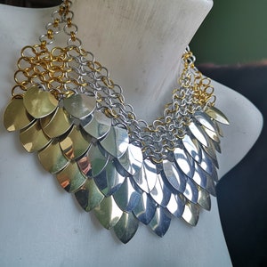 Scale Mail Choker - Made to Order - Multiple Colour Options - Etsy
