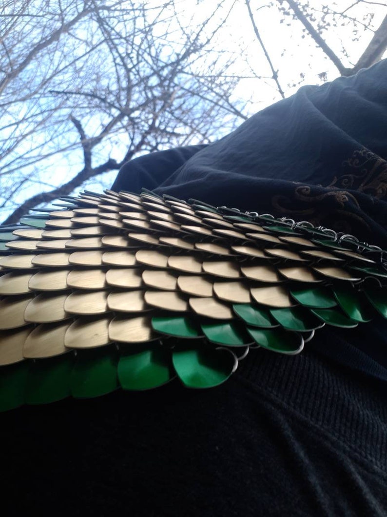 Scalemail Bottom Skirt Loincloth Belt Tanga Tasset | Etsy