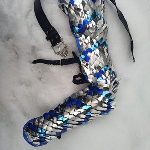 Full Arm Scalemaille and Leather Armor - Scale and Chainmail ...