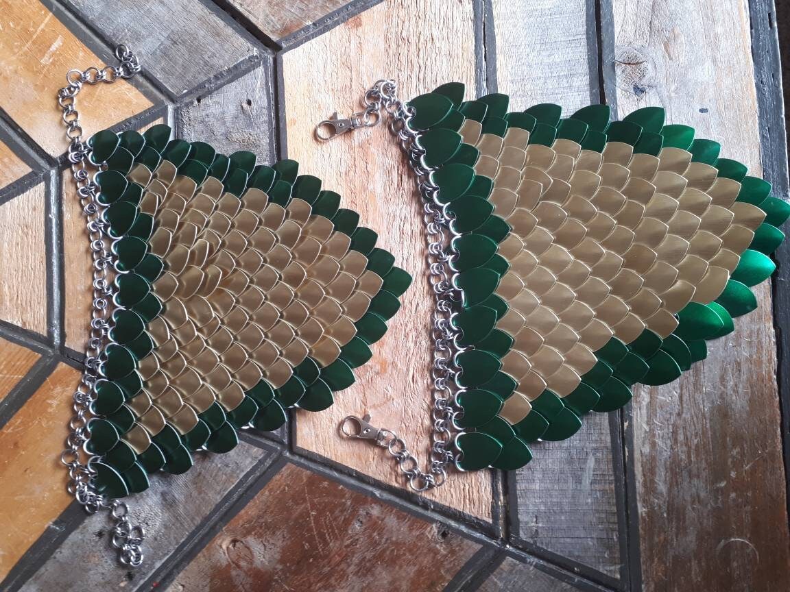 Scalemail Bottom Skirt Loincloth Belt Tanga Tasset | Etsy