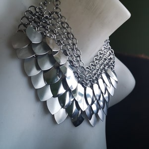 Scale Mail Choker Made to Order Multiple Colour Options - Etsy