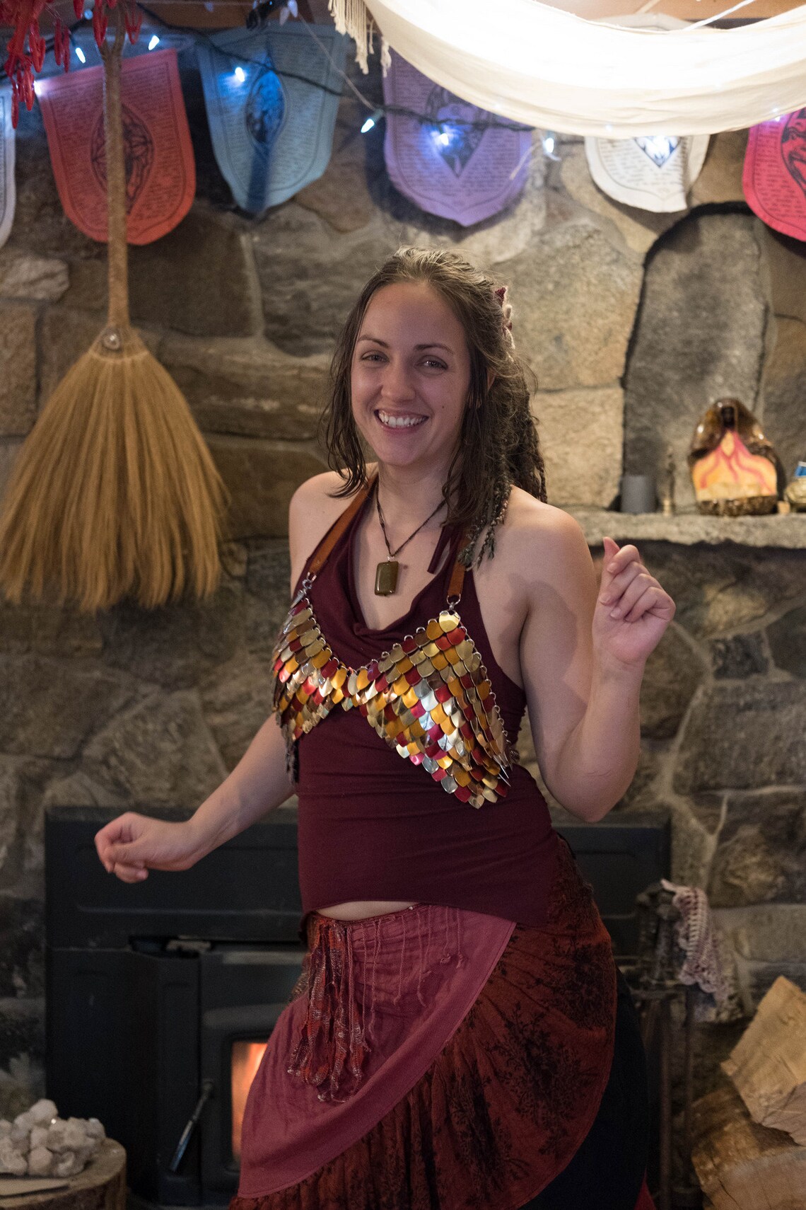 Valkyrie Scale Maille Bra Made to Order Adjustable Persian | Etsy