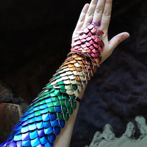 Scalemail Small Scale Half Sleeves - Chainmaille and Scalemaille ...