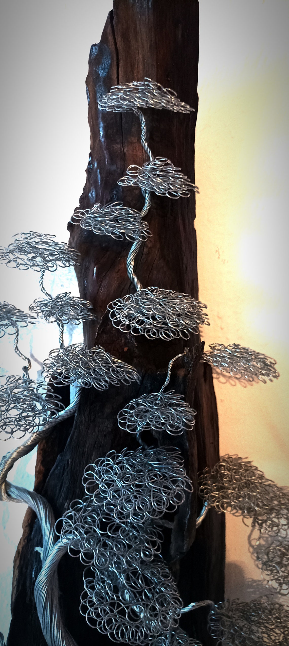 Handmade Wire Tree Sculpture - Etsy
