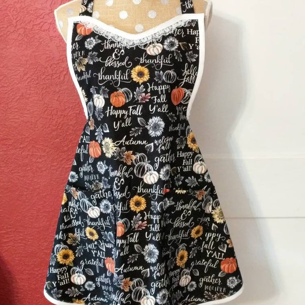 Thanksgiving Apron - Etsy