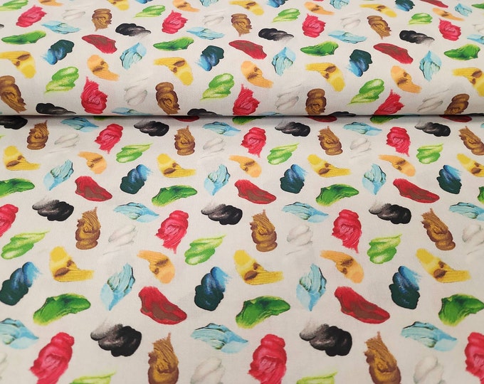 Splatter Paint Splash Dabs Cotton Fabric Windham by the Yard - Etsy