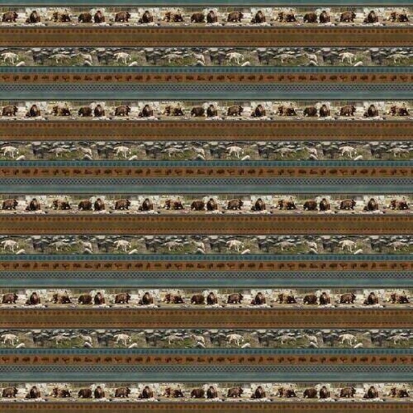 Yellowstone Cotton Fabric by the Yard - Etsy