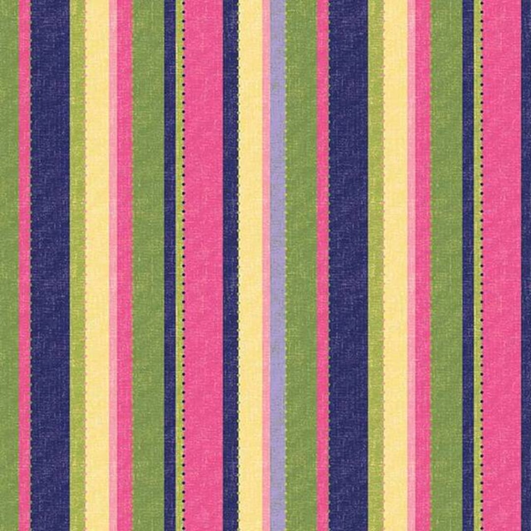 Rethink Pinks Cotton Fabric Marcus Stripes and Dots Laura Berringer - Etsy