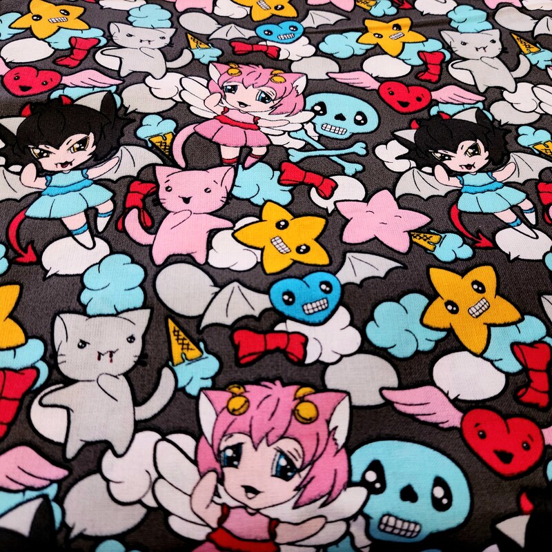 Anime Fabric - Etsy