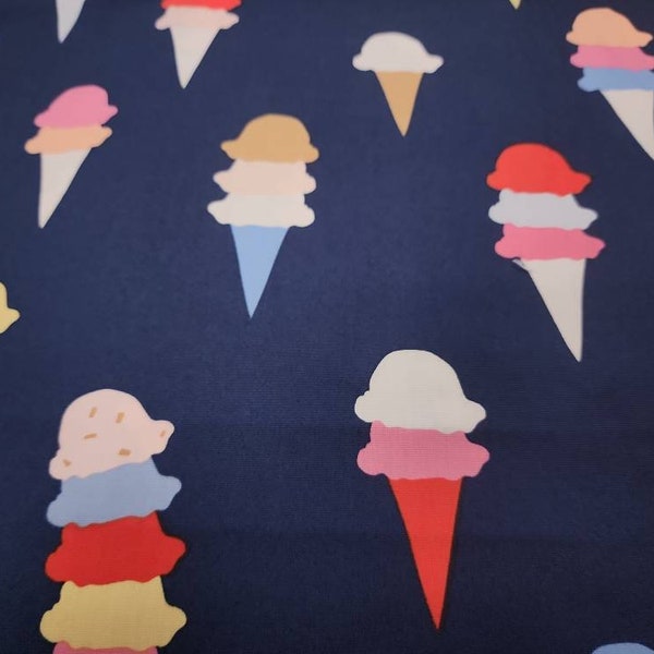 Ice Cream Fabric - Etsy