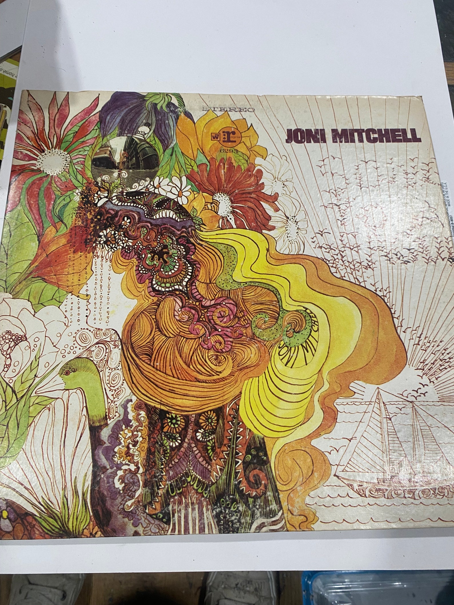 Late 1960s Joni Mitchell Song to a Seagull Vinyl Record - Etsy