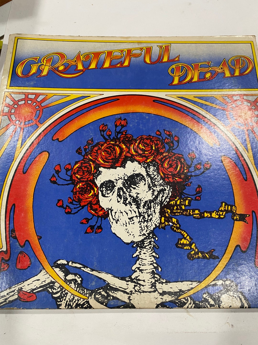 1971 Greatful Dead Skulls & Roses. Double Record Set Warner Brothers ...