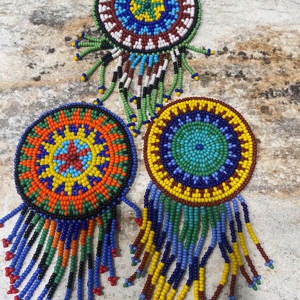 Beaded Rosette - Etsy