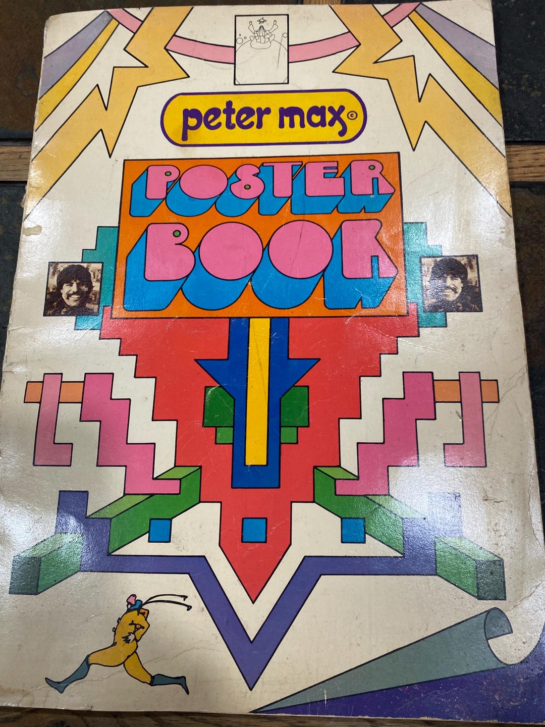 Rare 1970s Peter Max Large Poster Book - Etsy