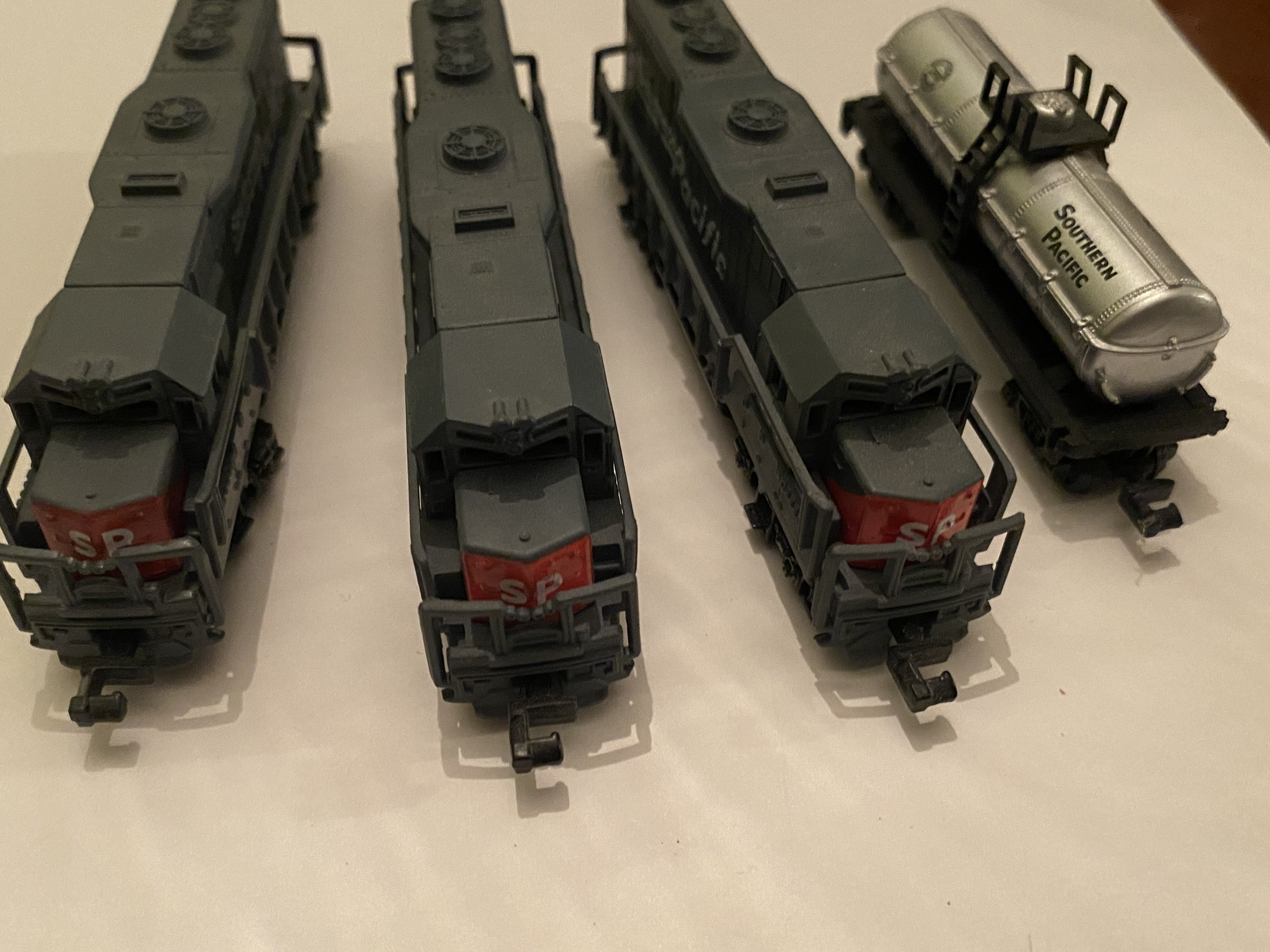 Lot of 4 Southern Pacific Vintage High Speed N Scale Hobby Trains - Etsy