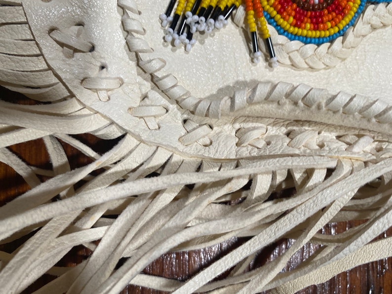 Beautiful Vintage Traditionally Made Fullgrain Deerskin Native - Etsy
