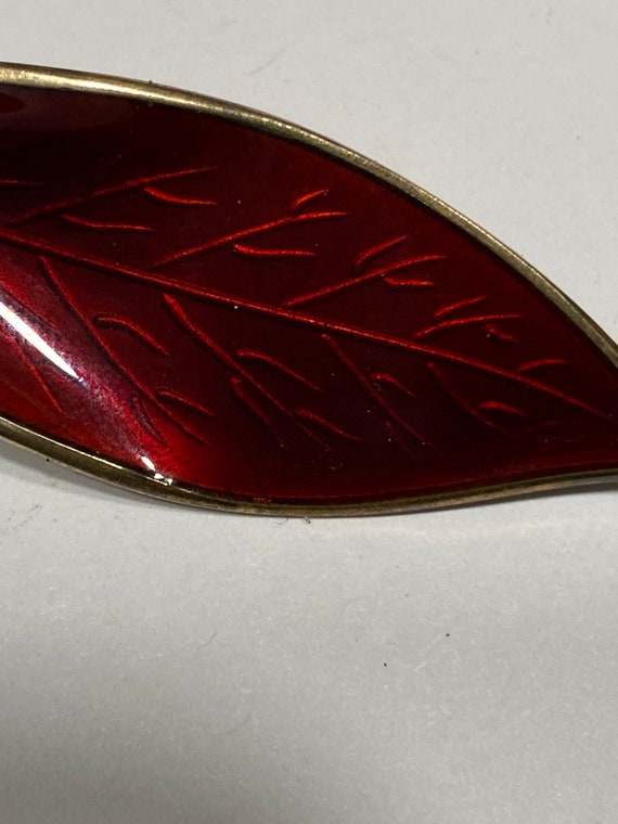 Rare mid century David Anderson sterling silver pin - Gem