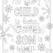 Bible Verse Coloring Page - Isaiah 9:6 - Printable Bible Verse Coloring ...