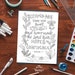 Bible Verse Coloring Page Ephesians 4:32 Printable Digital Download ...