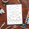 Bible Verse Coloring Page - Isaiah 40:31 - Printable Coloring Page ...
