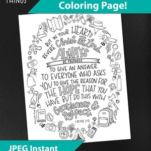 Four Pack - Bible Verse Coloring Pages - Printable Bible Coloring Pages ...