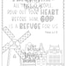 Bible Verse Coloring Page - Psalm 62:8 - Printable Digital Download ...