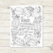 Bible Verse Coloring Page Ephesians 4:32 Printable Digital Download ...