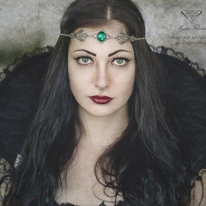 Black Lace Gothic Victorian Queen Neck Collar With Filigree Stampings ...