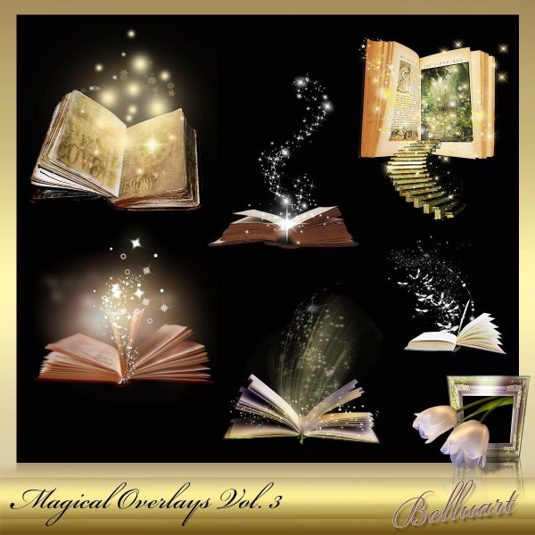 Book Overlays - Etsy