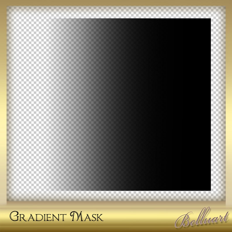 Gradient Masks Black Gradient Horizontal Gradient Linear | Etsy