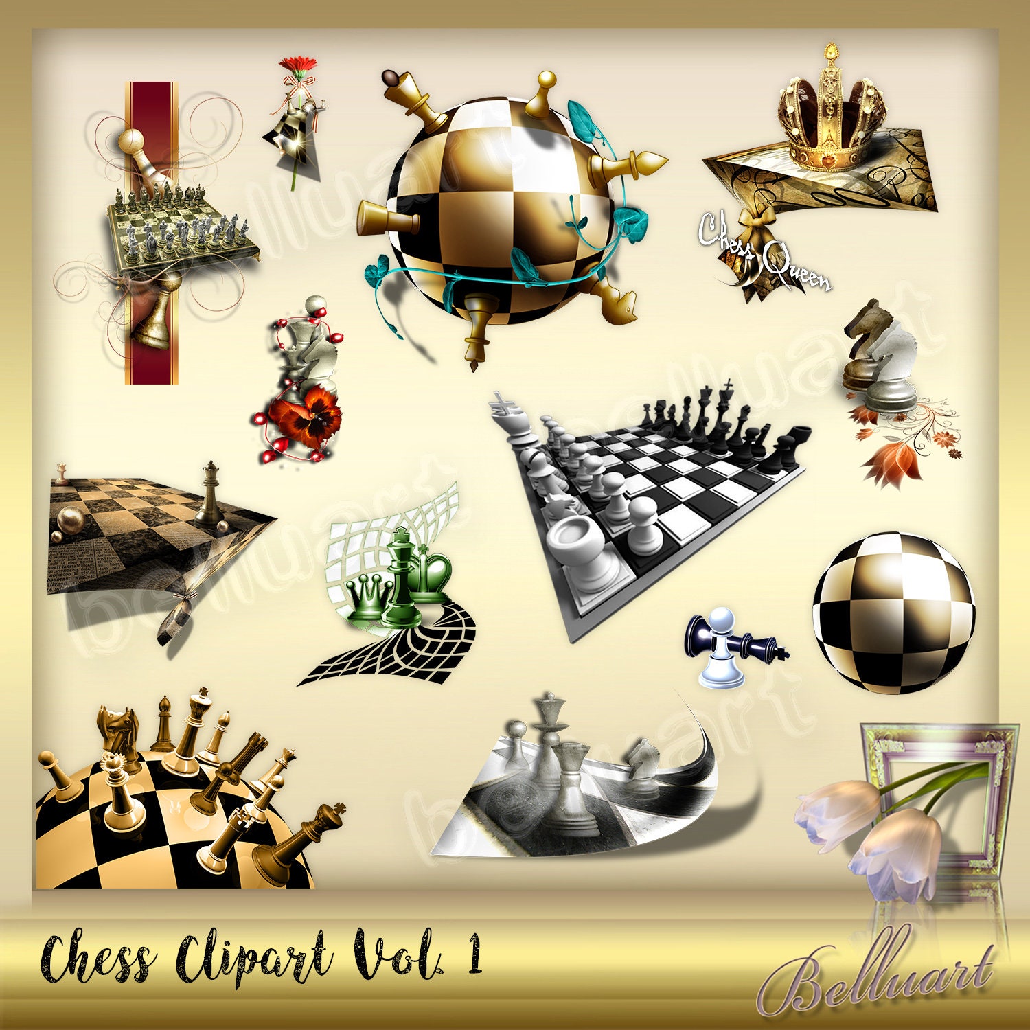 20 Chess Overlays Vol. 1 Chess Clip Art Chess Pieces - Etsy UK
